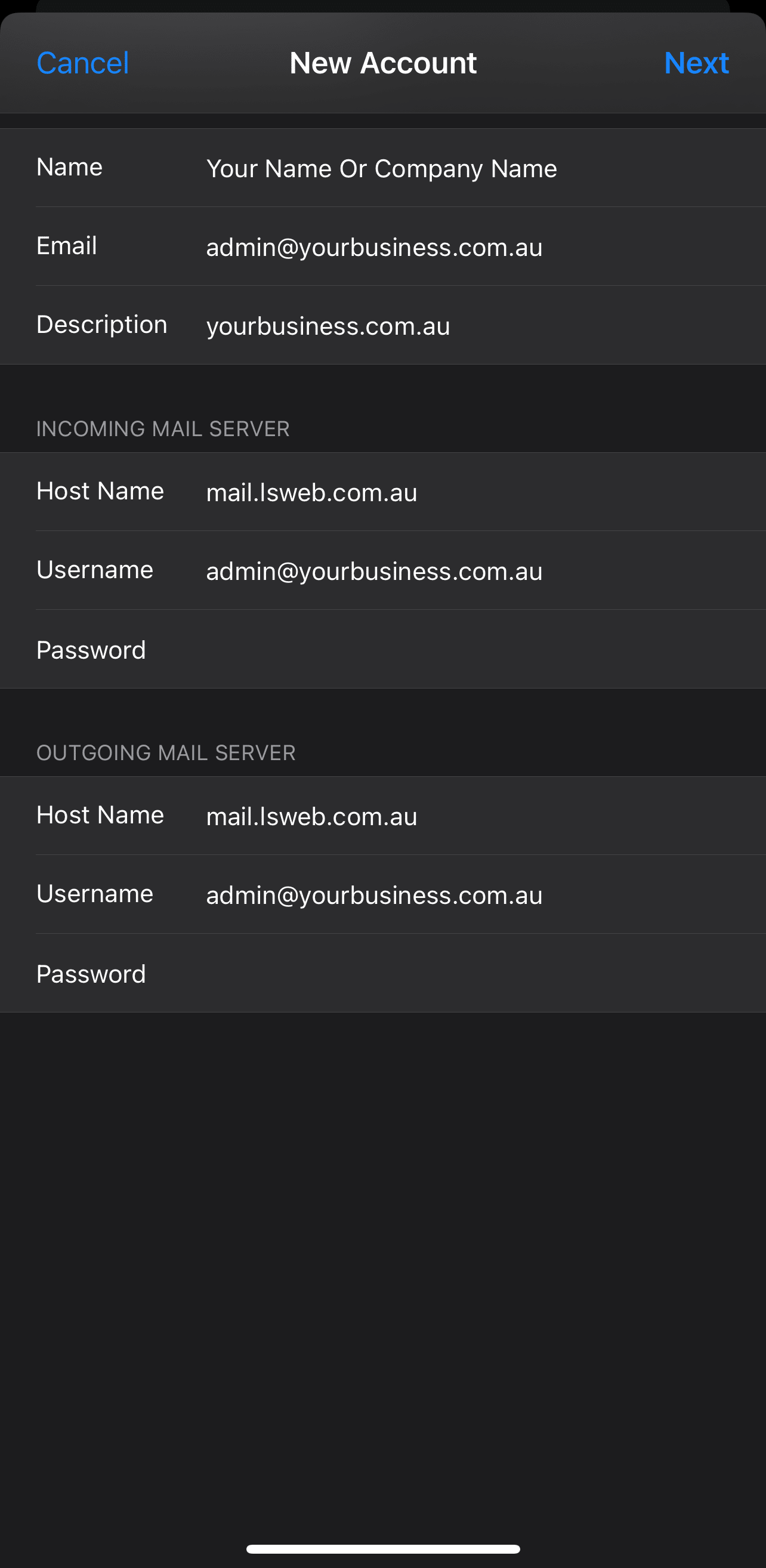 Apple iPhone Setup Guide - Localsearch Knowledge Base