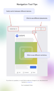 How to Preview Your Social Ads - Localsearch Knowledge Base